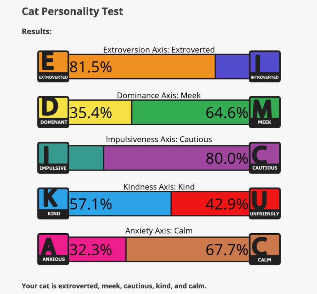 Personality and How Cats Get Along